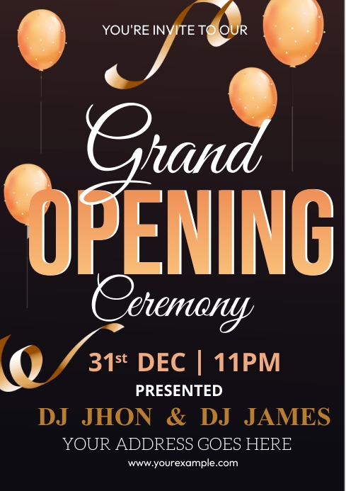 Grand Opening Ads Template | PosterMyWall