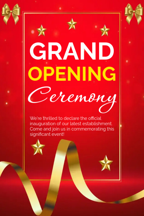 Grand opening bussines templates | PosterMyWall