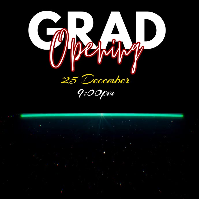 grand opening ceremony animate video Template | PosterMyWall