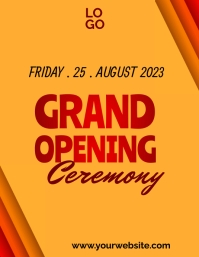Grand Opening Ceremony Template | PosterMyWall