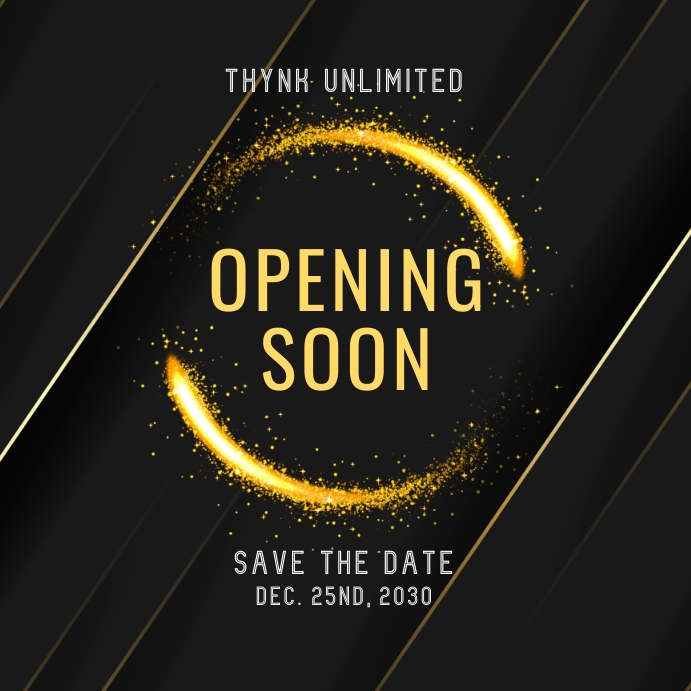 Grand Opening Ceremony Invitation Template | PosterMyWall