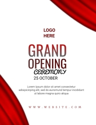 Grand Opening Ceremony Template | PosterMyWall
