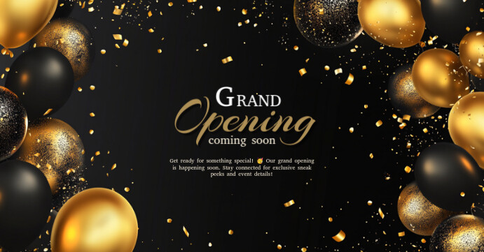grand opening coming soon Template | PosterMyWall