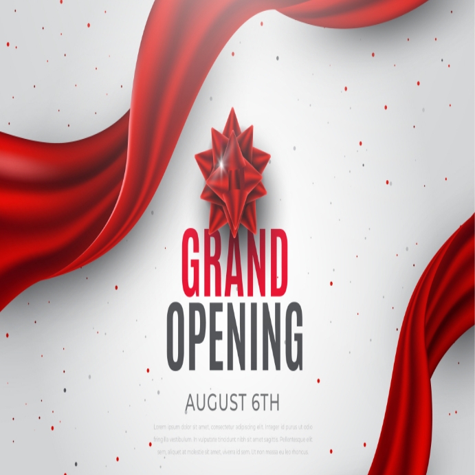 Plantilla de Grand opening design flyer | PosterMyWall