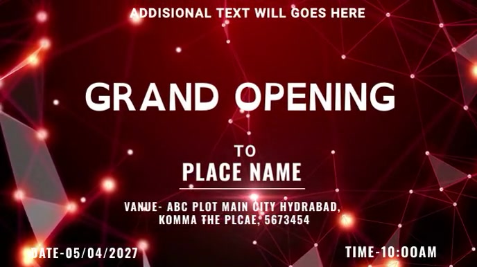 Grand opening Template | PosterMyWall