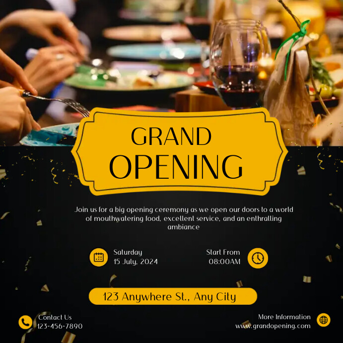 grand opening Template | PosterMyWall