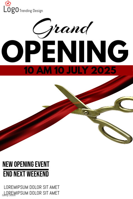 Copy of Grand Opening | PosterMyWall
