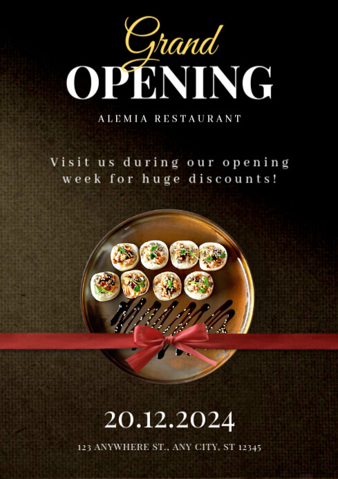 Copy of Grand Opening | PosterMyWall