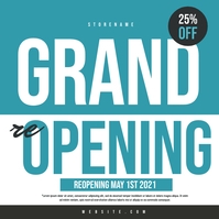 Grand Opening Flyers, relaunch flyers Template | PosterMyWall