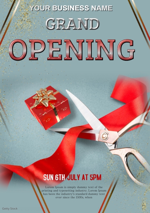 Copy of Grand Opening | PosterMyWall