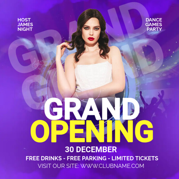 Grand Opening Template | PosterMyWall