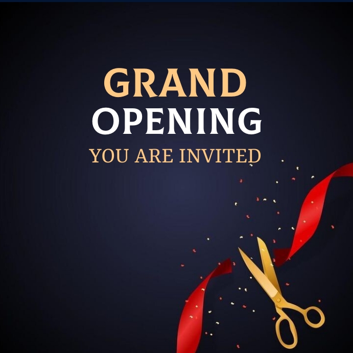 Grand opening Template | PosterMyWall