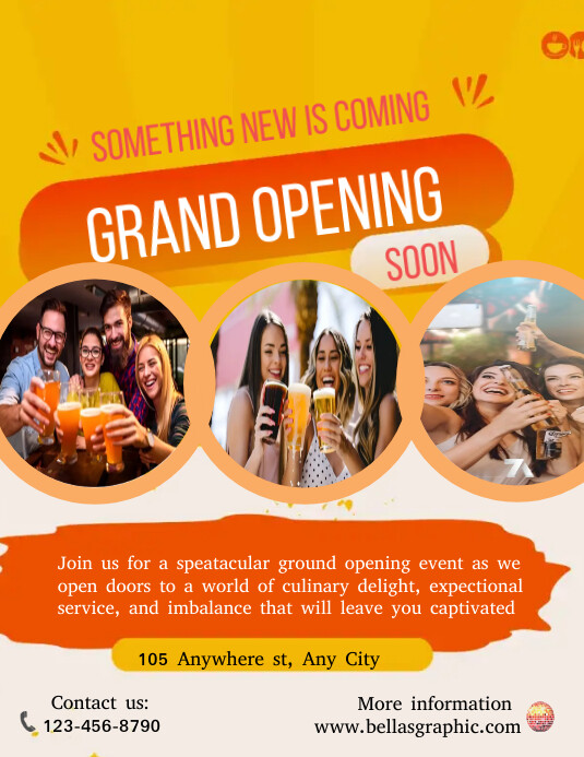 Grand opening Templat | PosterMyWall