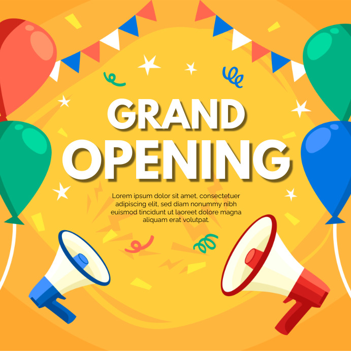 GRAND OPENING Templat | PosterMyWall