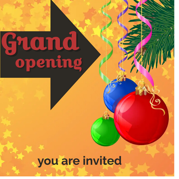 Grand opening Template | PosterMyWall