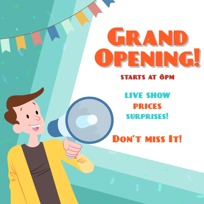 GRAND OPENING Template | PosterMyWall