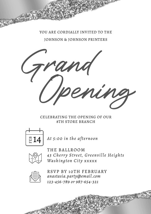 Grand Opening Template | PosterMyWall