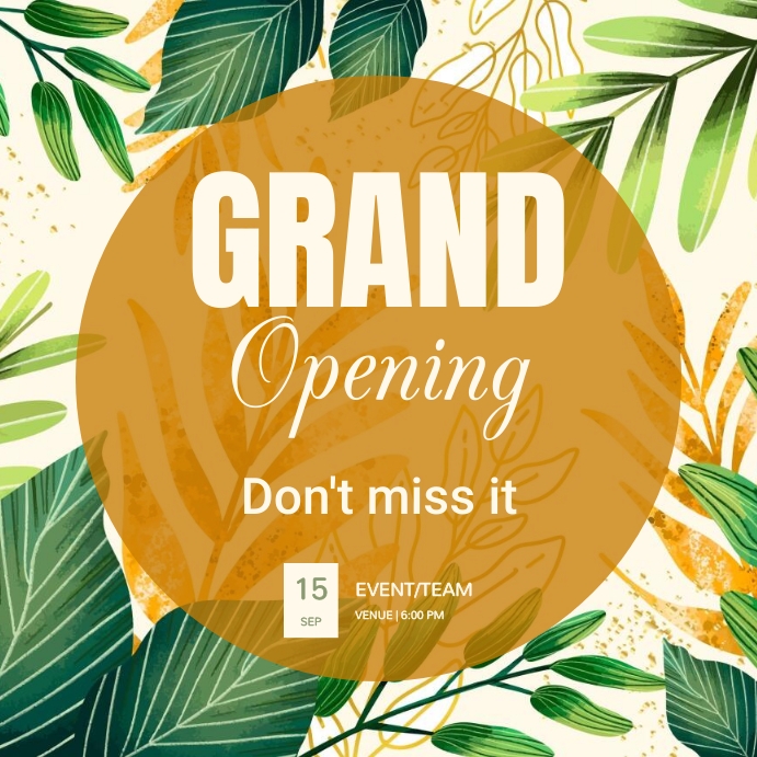 GRAND OPENING Template | PosterMyWall