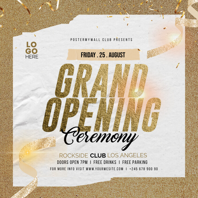 grand opening Template | PosterMyWall