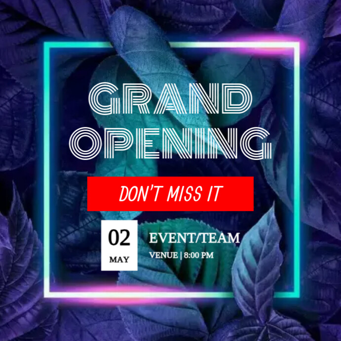 GRAND OPENING Template | PosterMyWall