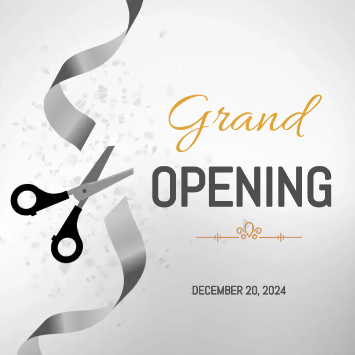 Grand Opening Template | PosterMyWall