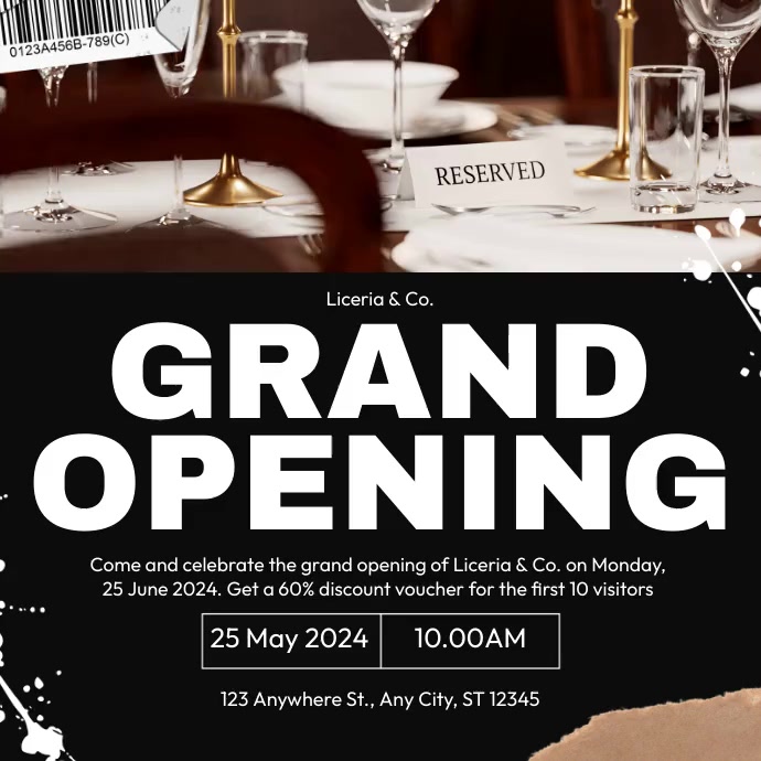 Grand Opening Template | PosterMyWall