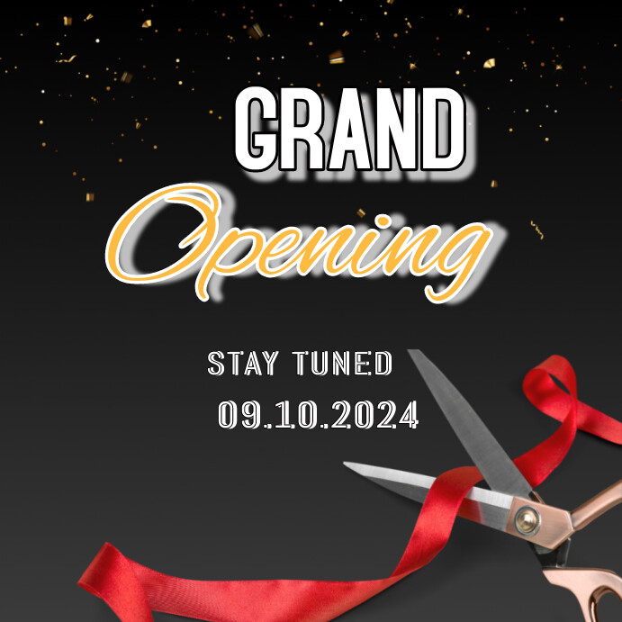 Grand opening Template | PosterMyWall