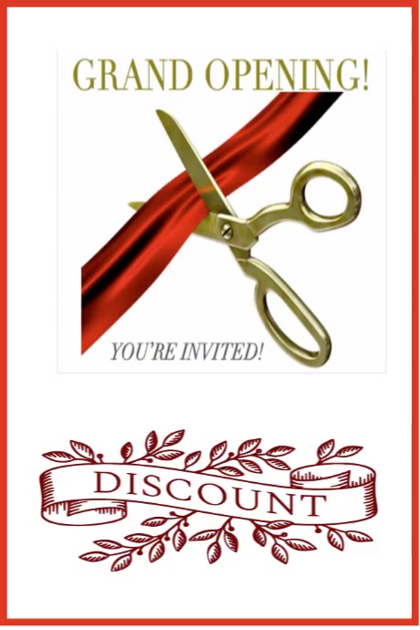 grand opening Template | PosterMyWall