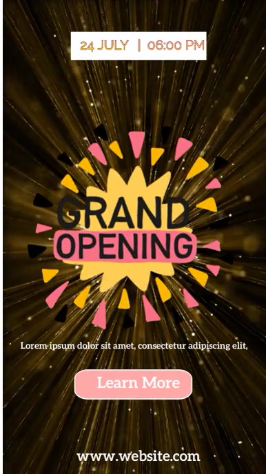 grand opening Template | PosterMyWall