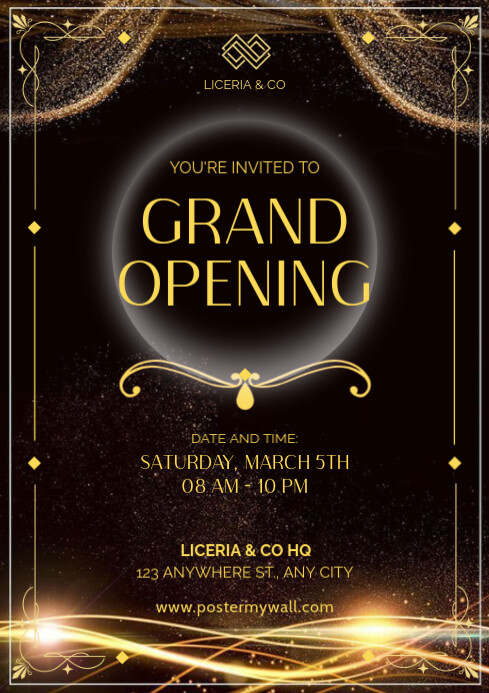 Grand Opening Flyer Template | PosterMyWall