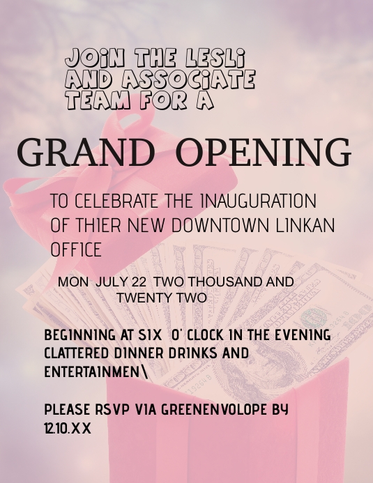 Office Grand Opening Flyers Sales Office Grand Opening: New Milpitas