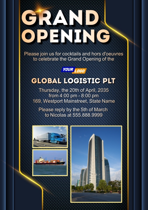 Grand Opening Flyer Design Template | PosterMyWall