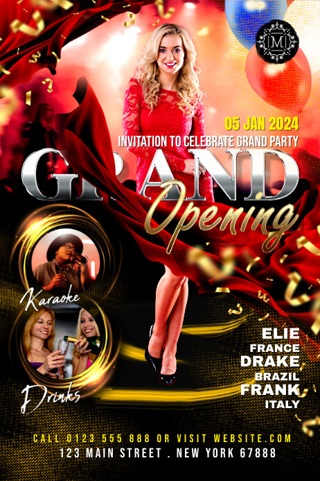 GRAND OPENING FLYER Template | PosterMyWall
