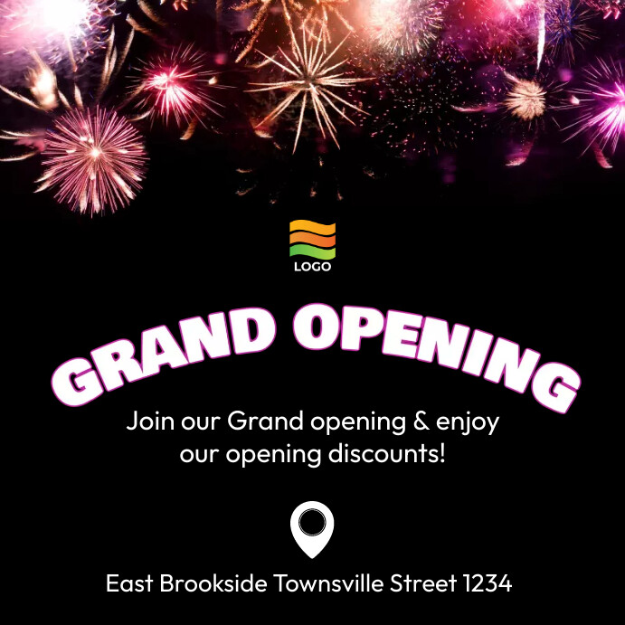 Grand opening flyer template | PosterMyWall
