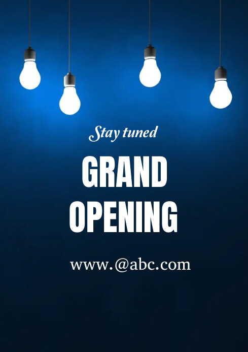 Grand opening flyers Template | PosterMyWall