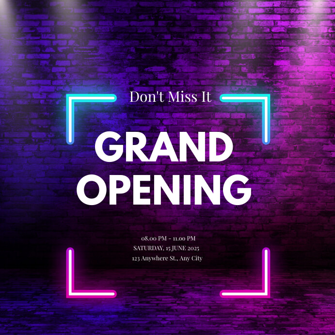 Grand Opening Flyers Template | PosterMyWall