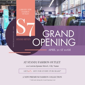 Grand Opening Instagram Post Template | PosterMyWall