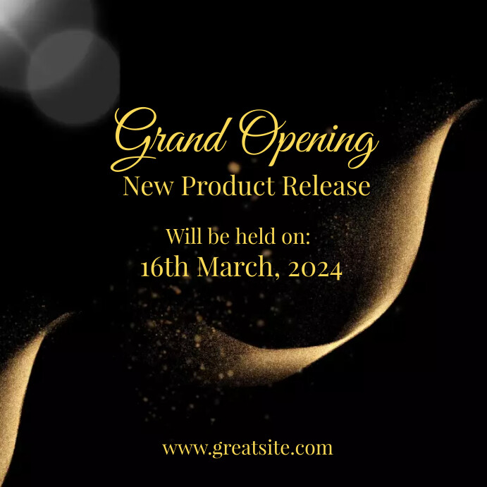 Grand opening instagram post template | PosterMyWall