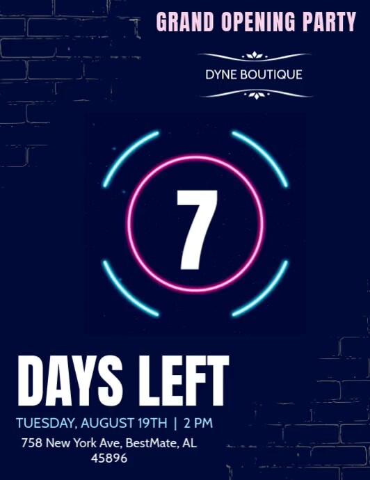 Copy of Grand Opening Party | PosterMyWall