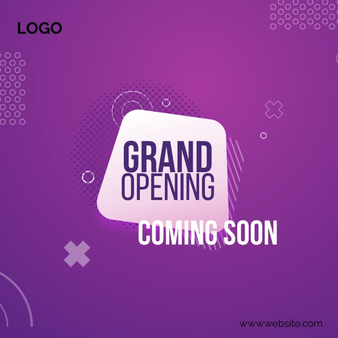 Grand opening post Template | PosterMyWall