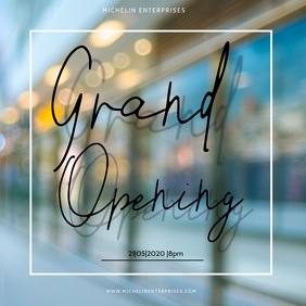 Grand Opening Instagram Template | PosterMyWall