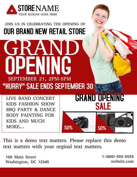 Grand Opening Templat | PosterMyWall