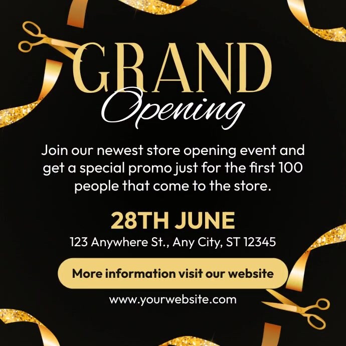 Grand Opening Sale Template | PosterMyWall