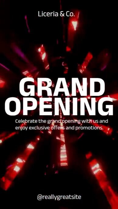 grand opening soon coming soon business opening Template | PosterMyWall