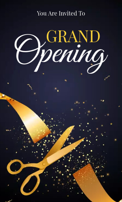 Grand Opening template | PosterMyWall