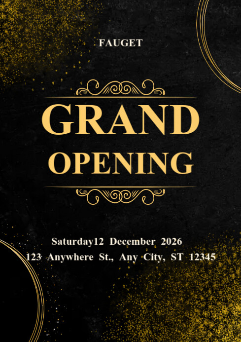 grand opening template | PosterMyWall