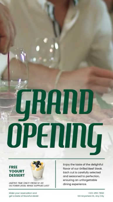 grand opening template | PosterMyWall