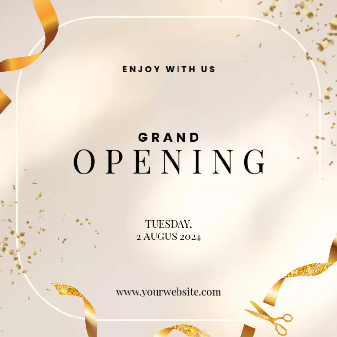 grand opening template | PosterMyWall