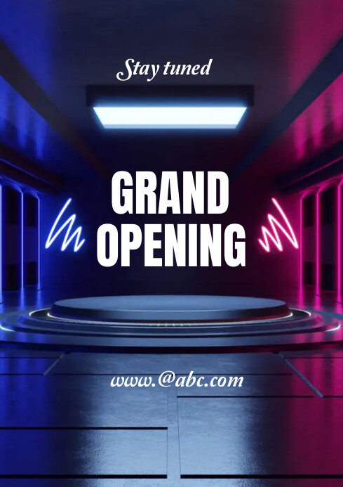 Copy of Grand opening templates | PosterMyWall