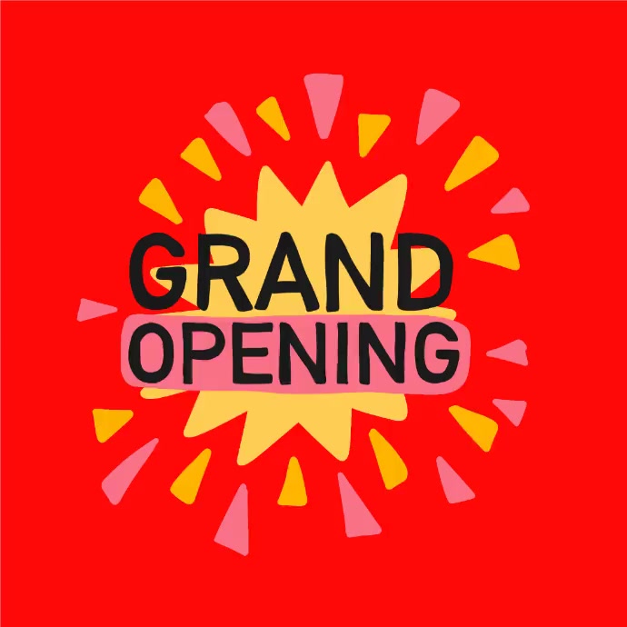 Grand opening video Template | PosterMyWall